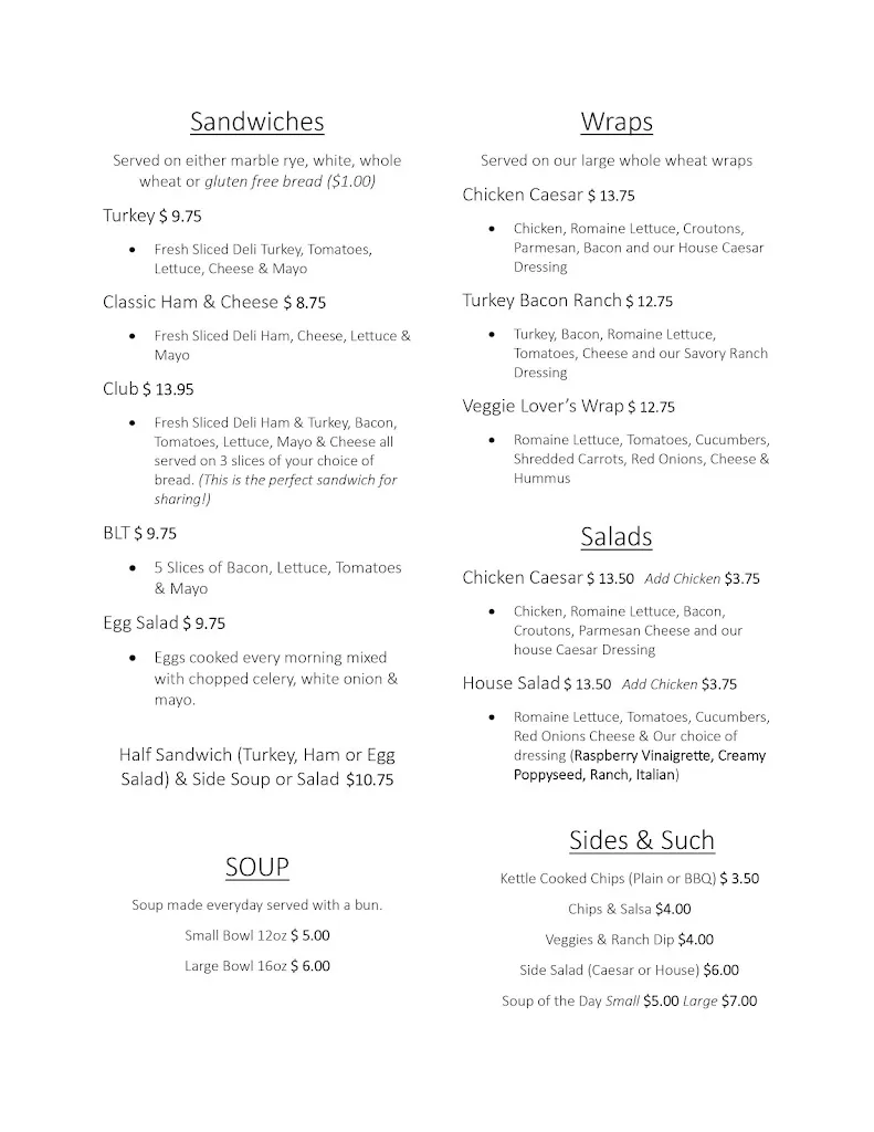 MJ's Coffee Bar & Bistro, Virden | Menú, Fotos, Reseñas y Reserva