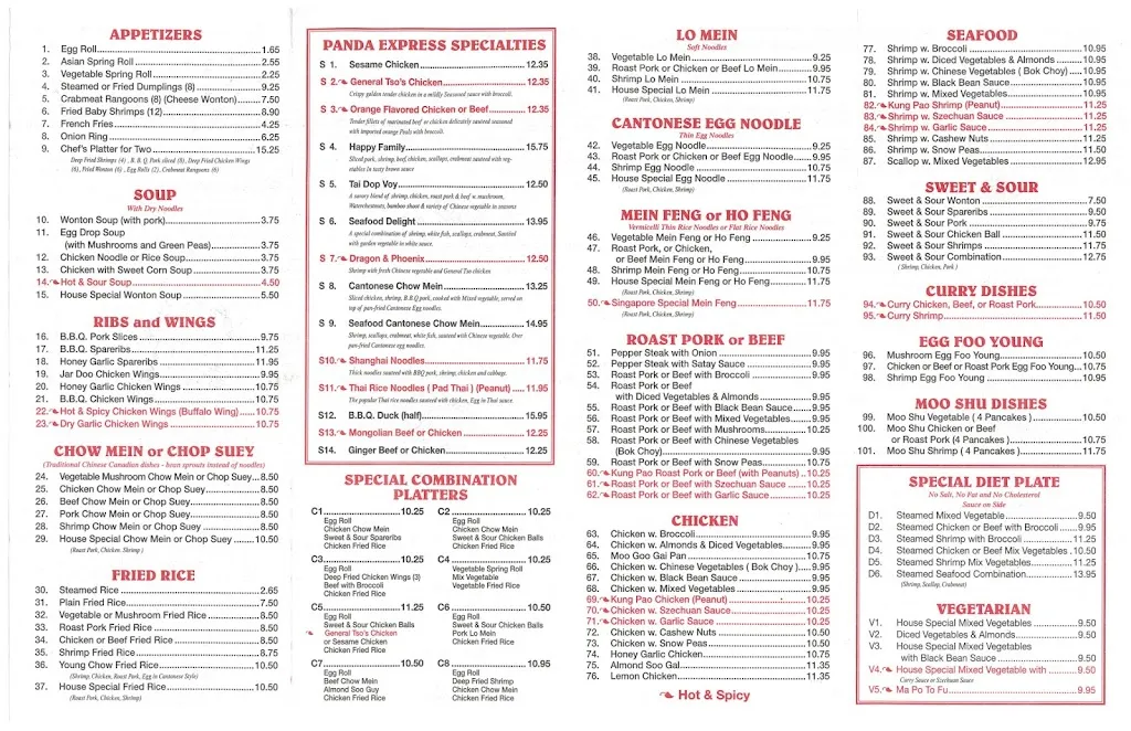 Chinese Express Angus, Angus | Speisekarte, Fotos, Bewertungen ...
