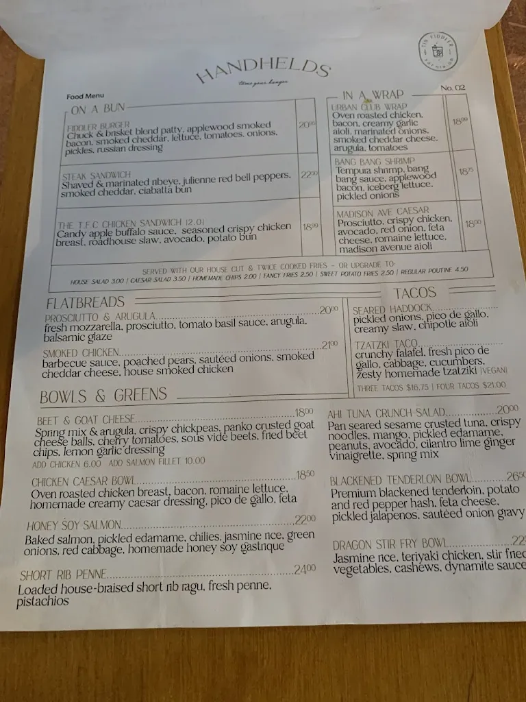 The Tin Fiddler, Camlachie | Menu, Foto, Recensioni e Prenotazione