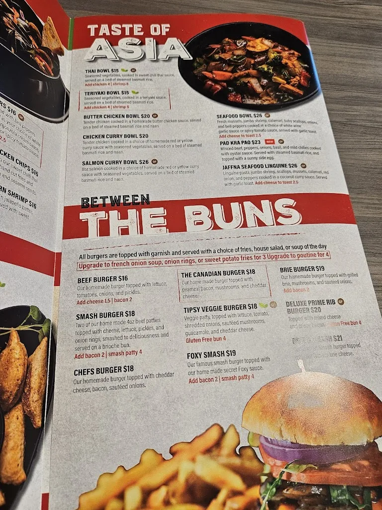 The Tipsy Fox Pub & Grill - Listowel, Listowel | Menu, Photos, Avis ...