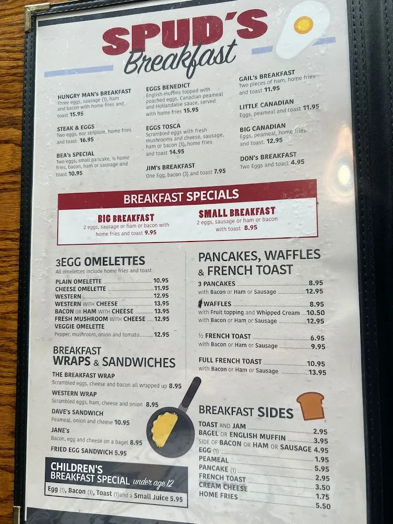 Spuds Restaurant and Catering, Napanee Downtown | Speisekarte, Fotos ...