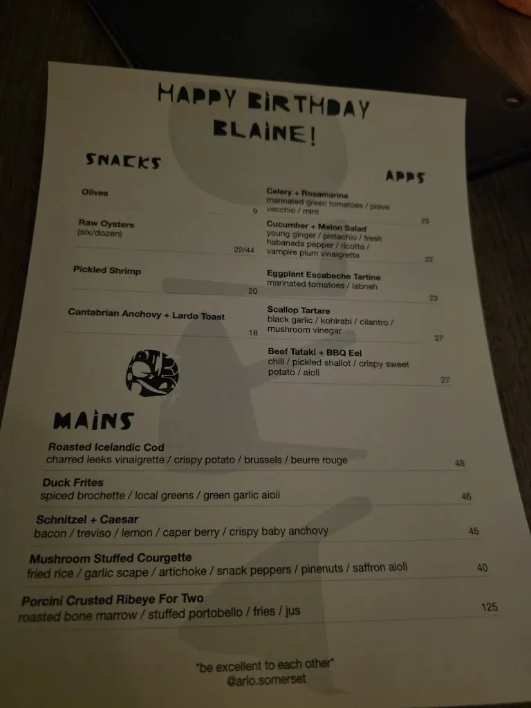 Arlo Wine & Restaurant, Ottawa | Menu, Foto, Recensioni e Prenotazione