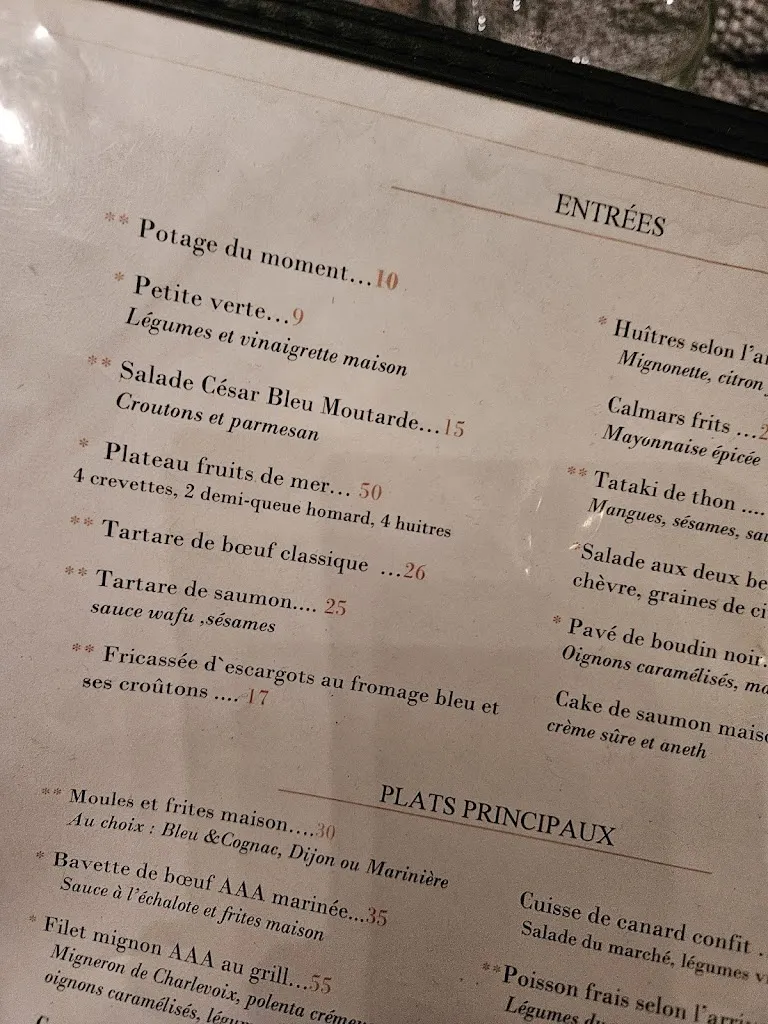 Bleu Moutarde, Beloeil | Menu, Photos, Avis & Réservation