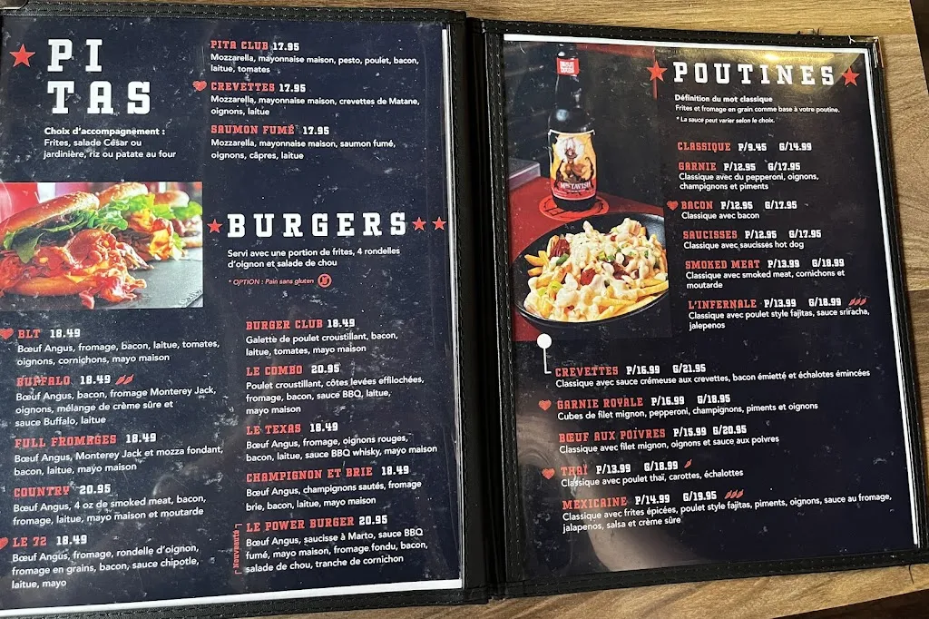 Le Buro des Sports, La Pocatière | Menu, Photos, Avis & Réservation