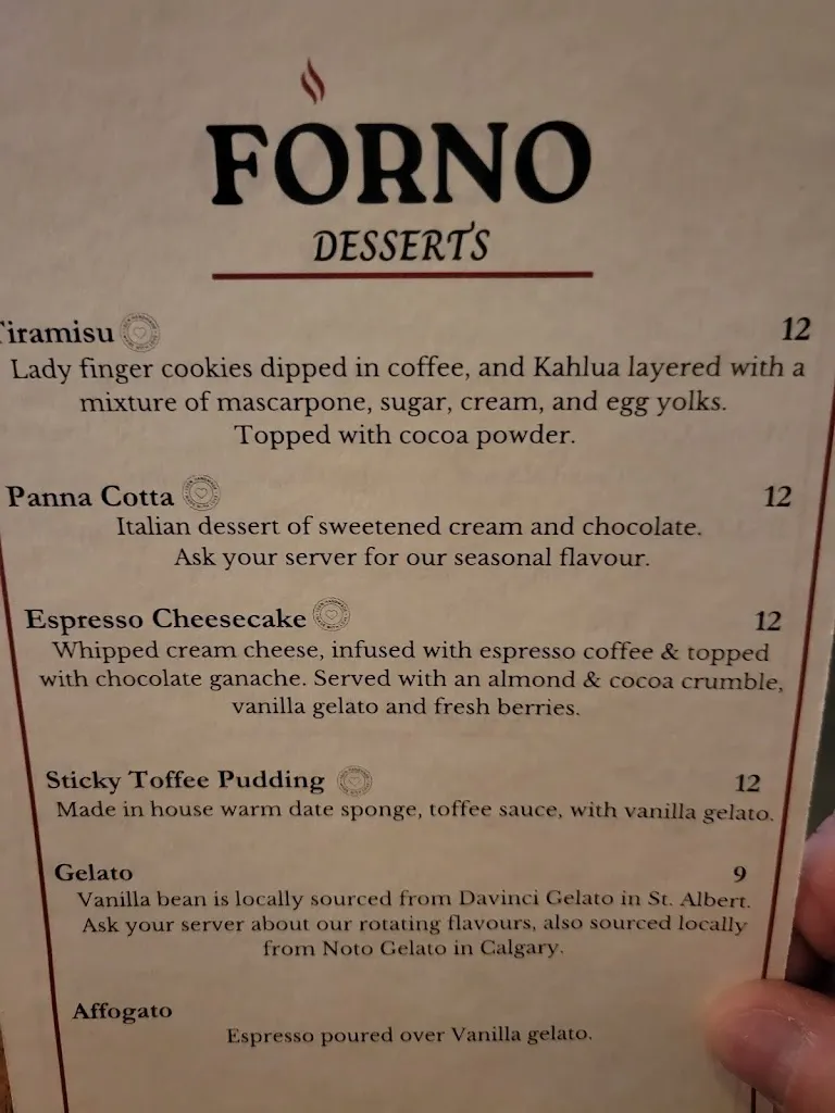 Forno, Red Deer | Menú, Fotos, Reseñas y Reserva