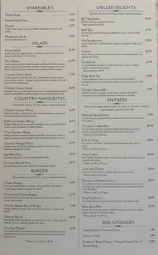 Country Cuisine Melfort, Melfort | Menu, Photos, Avis & Réservation