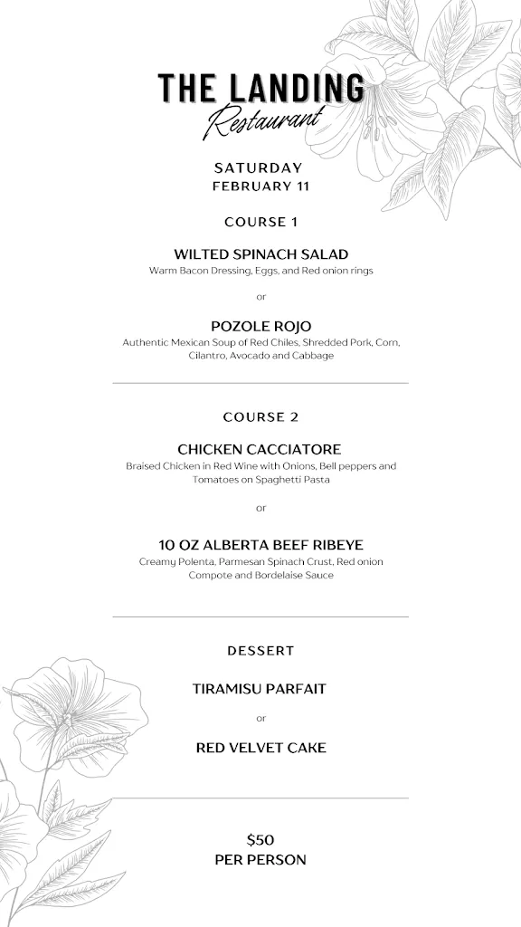The Landing, Slave Lake | Menu, Foto, Recensioni e Prenotazione
