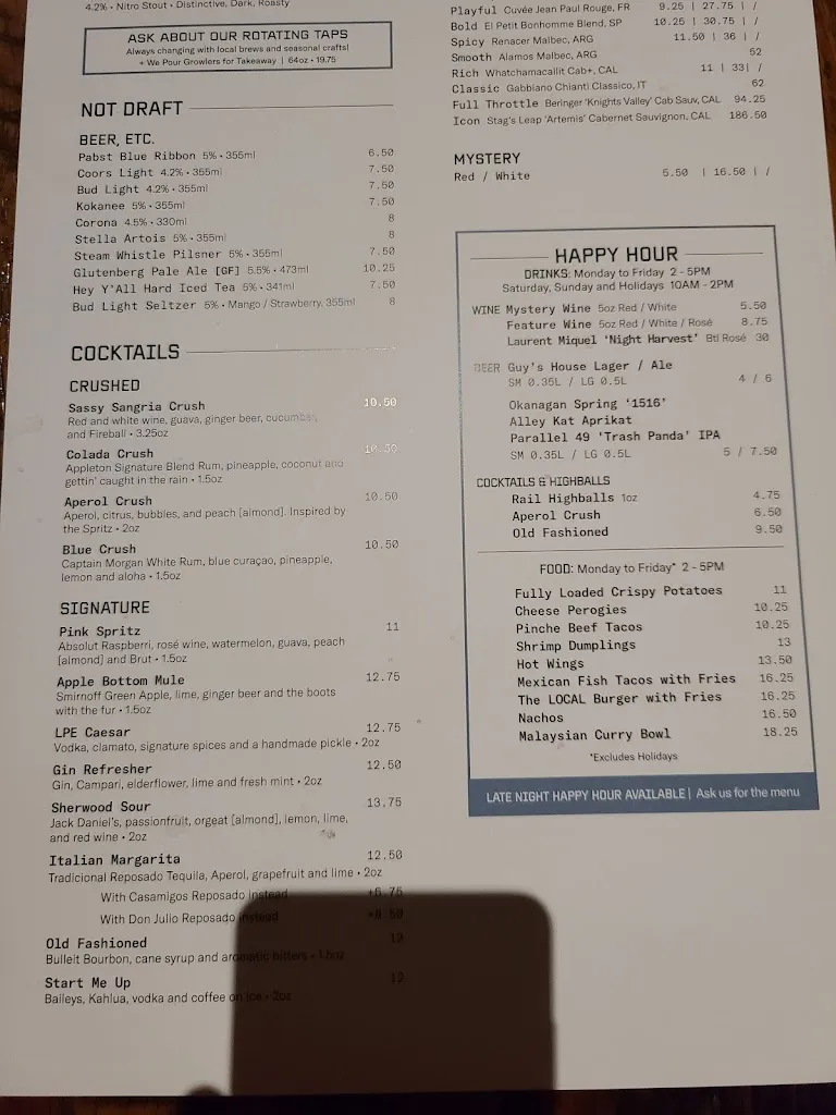 LOCAL Public Eatery Sherwood, Sherwood Park | Speisekarte, Fotos ...