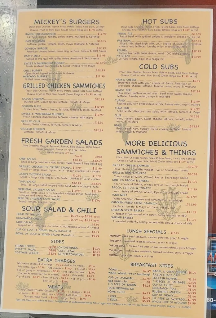 Mickey D's Cafe, Apache Junction, AZ | Speisekarte, Fotos, Bewertungen ...