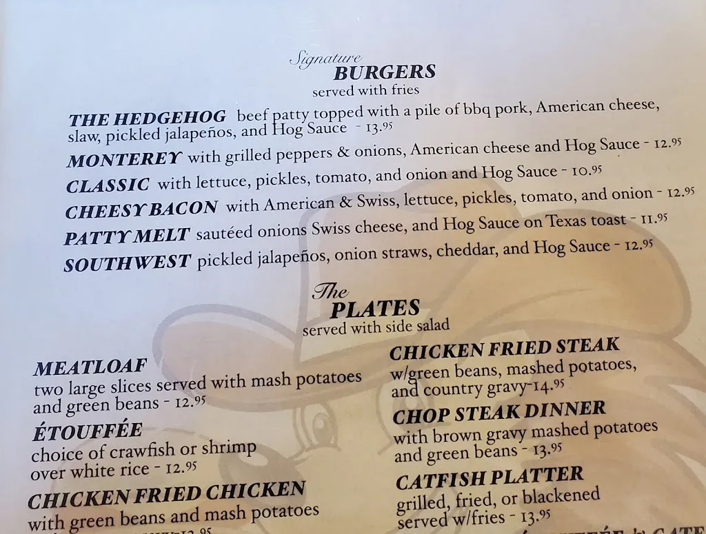 Hedgehog Grill, Waller, TX | Speisekarte, Fotos, Bewertungen & Reservierung